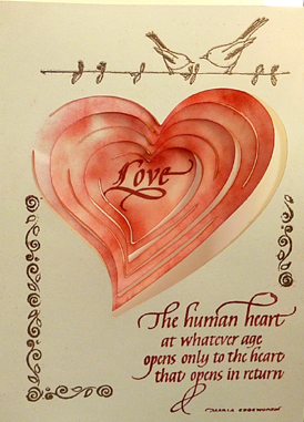 Expanding Heart Card Project